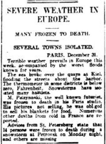 Ebook excerpt: The winter before World War I