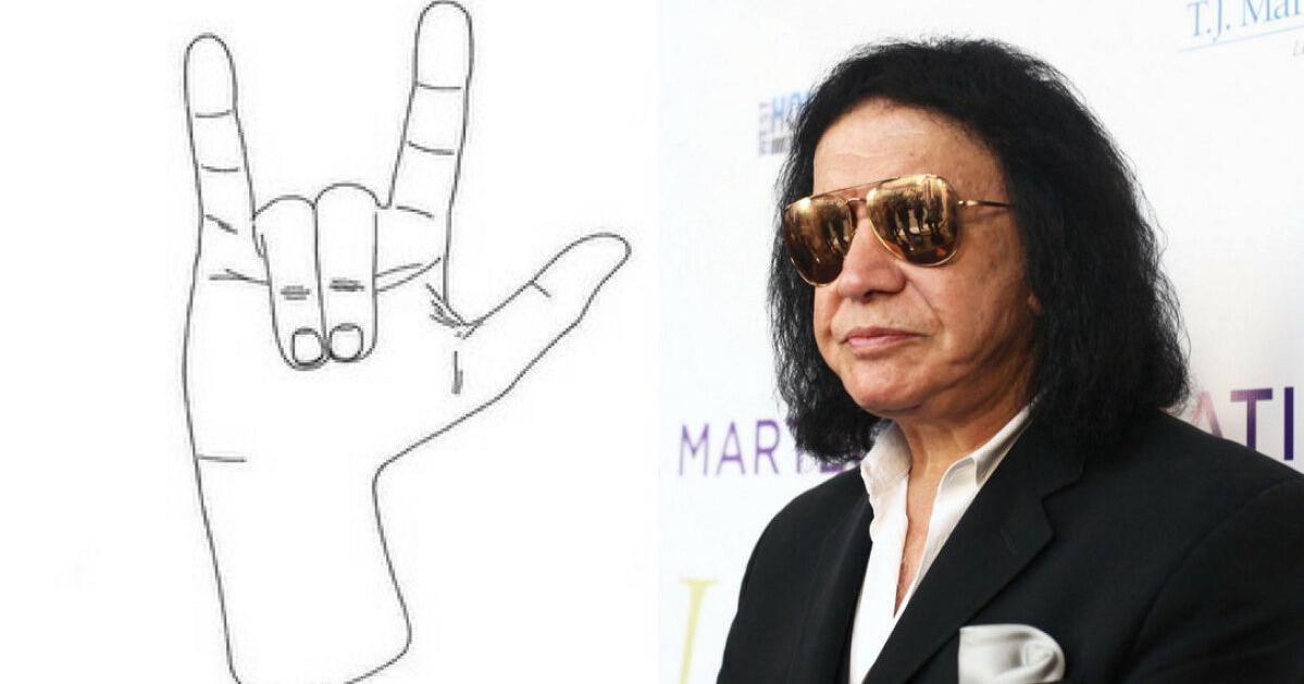 Gene Simmons of Kiss wants to trademark ‘rock on’ hand gesture