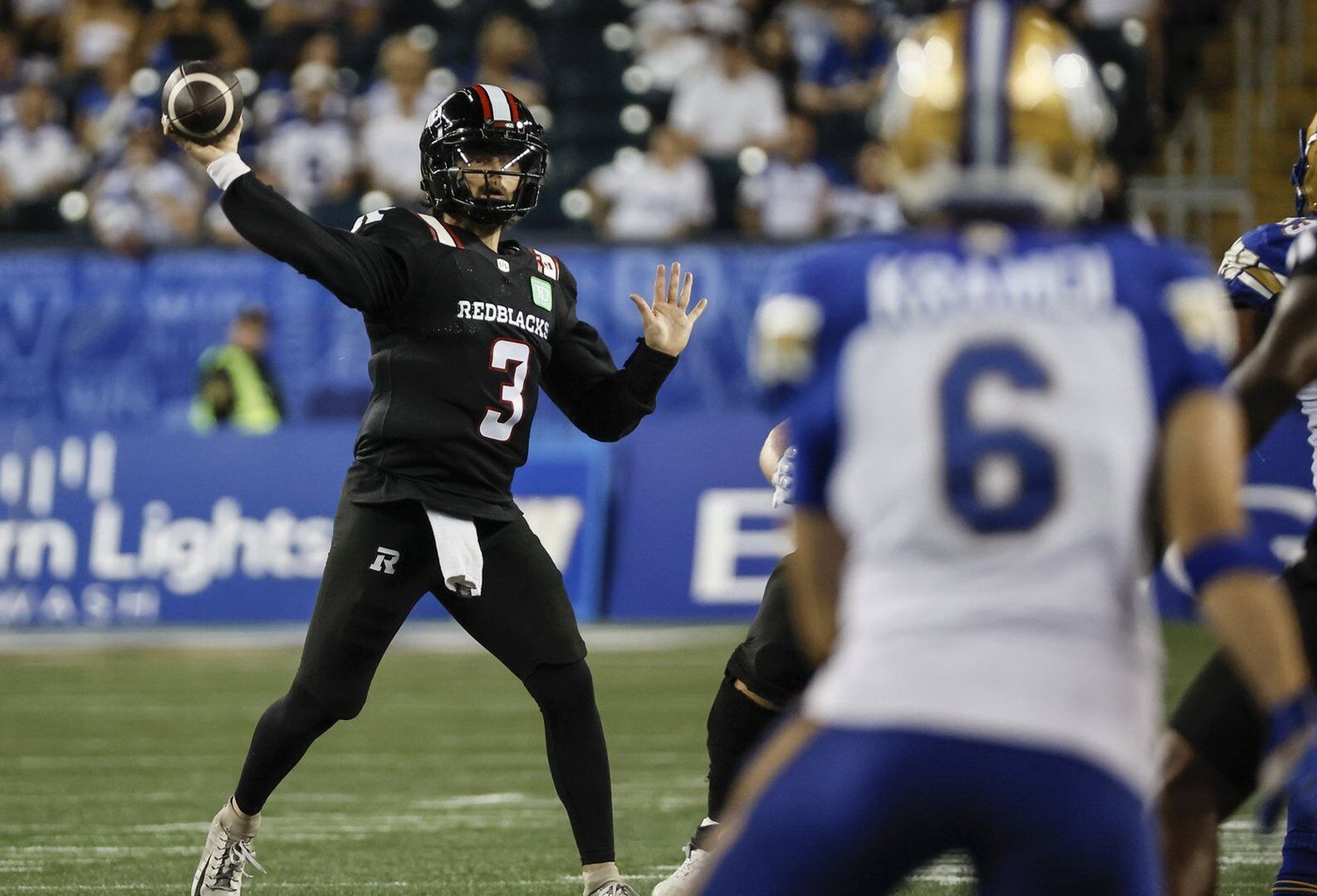 Dru Brown to start at QB for Redblacks against struggling Blue Bombers