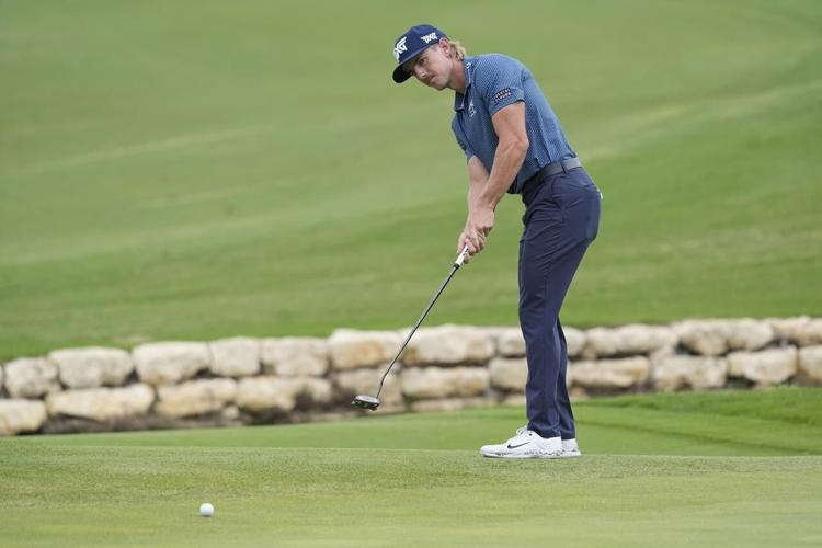Former security guard Jake Knapp leads the Byron Nelson after 2 rounds