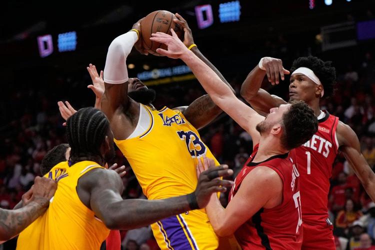 Lakers’ ruthless 27-3 surge buries Rockets 98-78 in Game 6, sets up ...