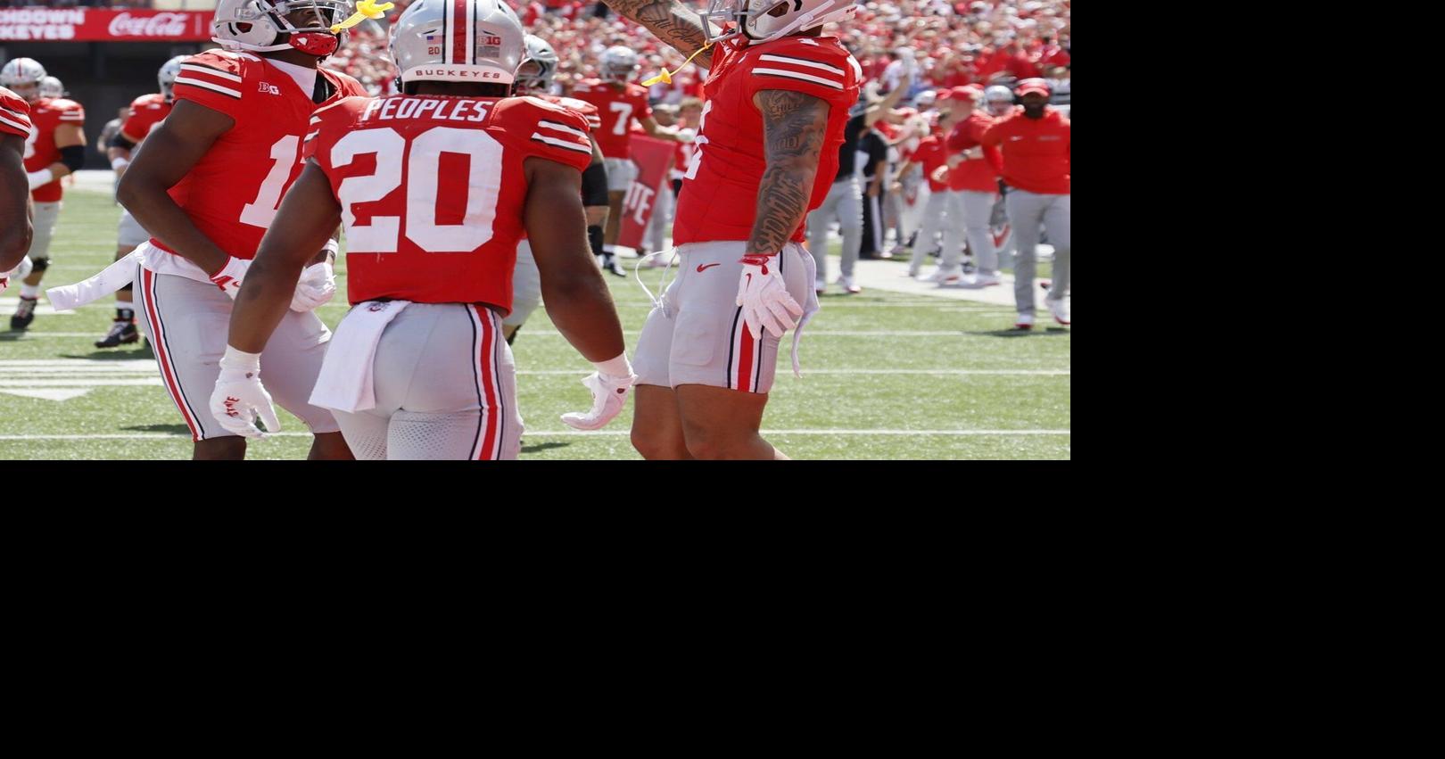 College football latest: AP Top 25 poll ranks Ohio State in the top spot