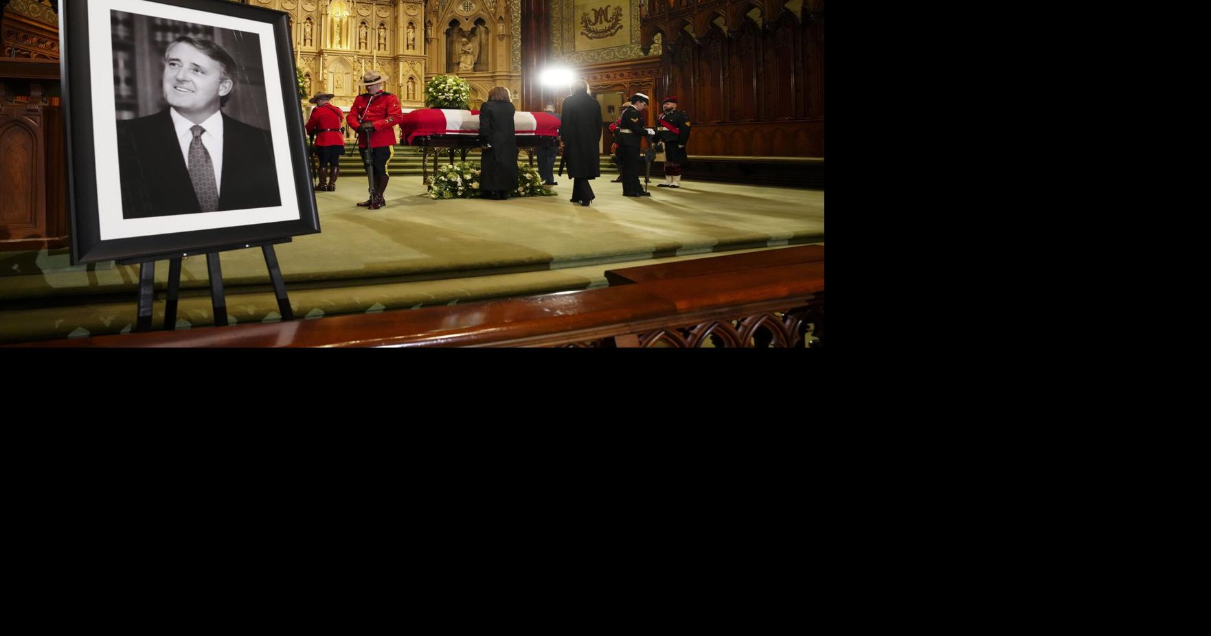Mourners hail Brian Mulroney’s passion for Quebec