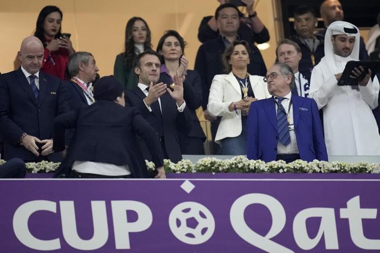 Macron ‘immensely proud’ that France in World Cup final