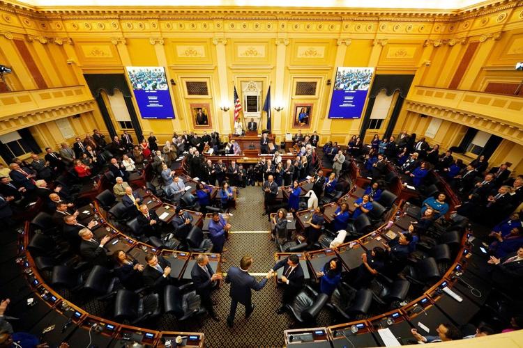 Spanberger sworn in as Virginia's first woman governor