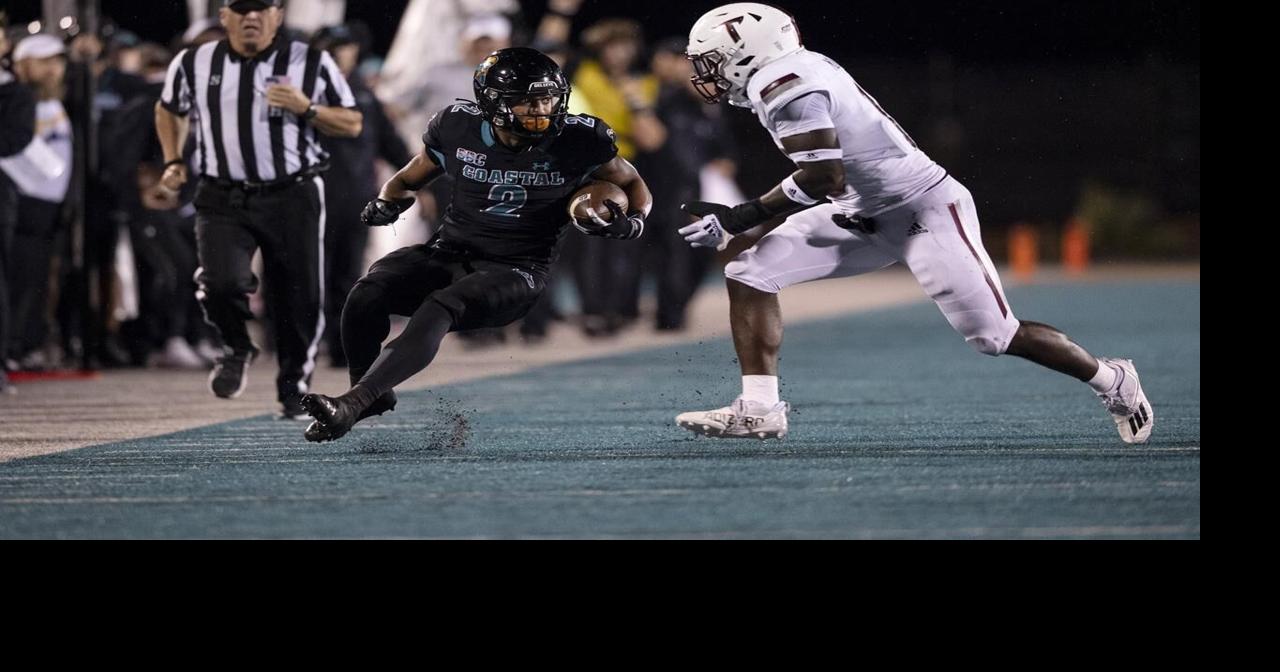 McCall leads No. 24 Coastal Carolina to 35-28 win over Troy