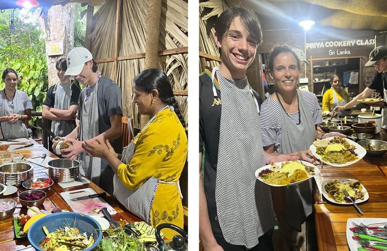 What a cooking class in Sri Lanka taught my kids