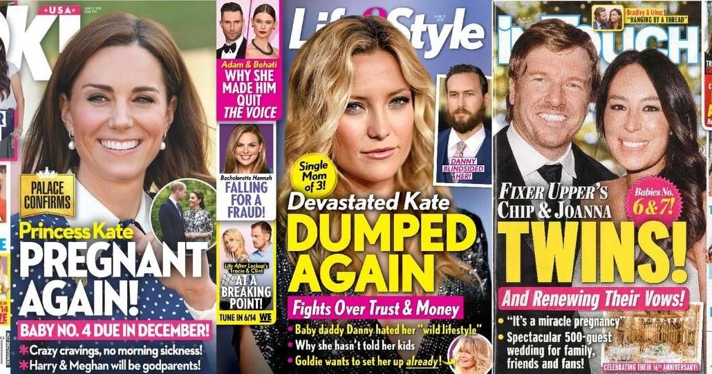 Tabloids: Duchess Kate must be pregnant if a tabloid says so