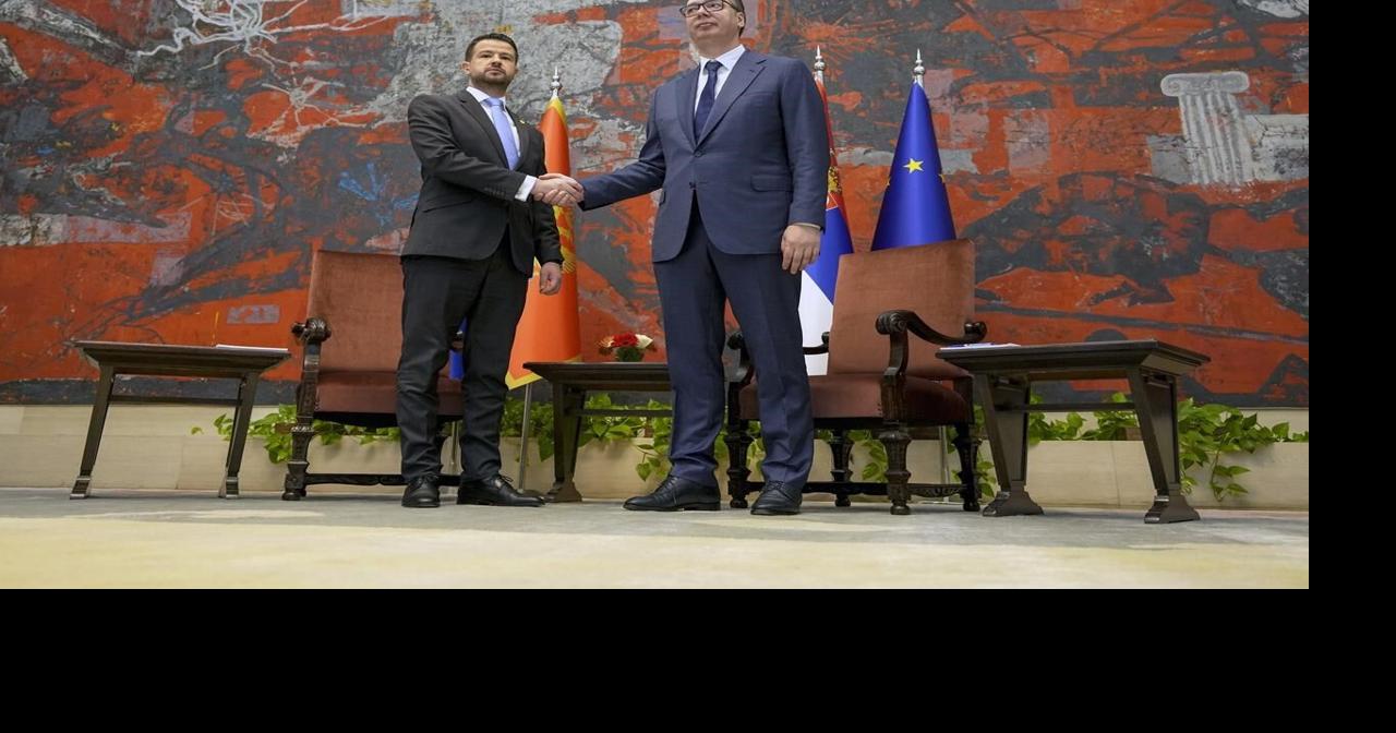 Former allies Serbia and Montenegro agree to patch up strained relations