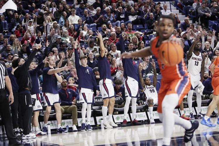 Graham Ike leads No. 13 Gonzaga to 86-65 win over Bucknell