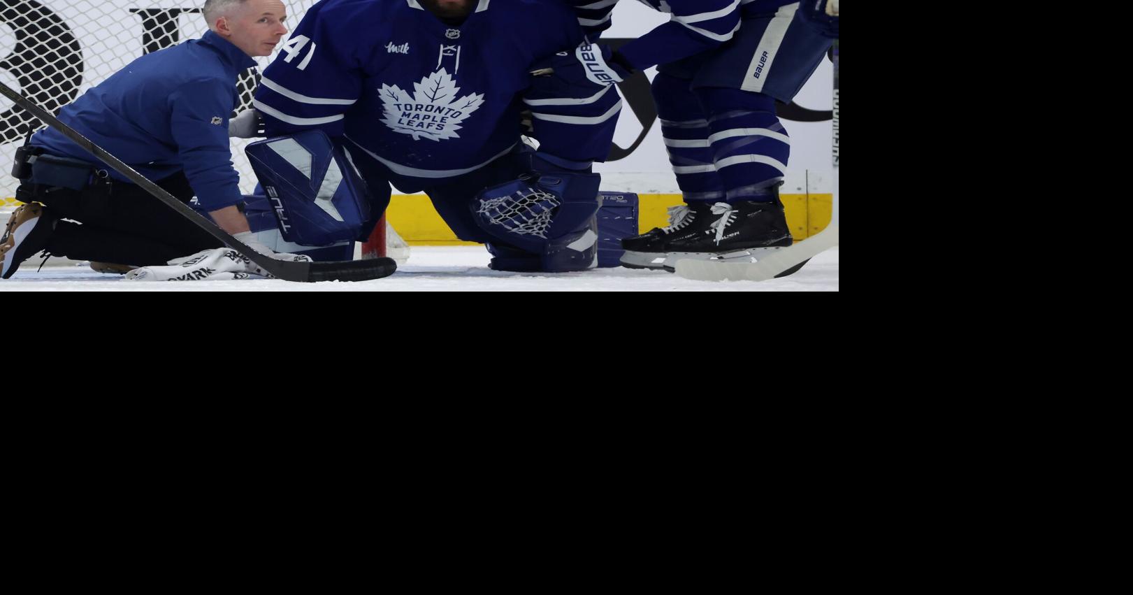 Leafs-Capitals score, analysis: Stolarz hurt, Caps sweep
