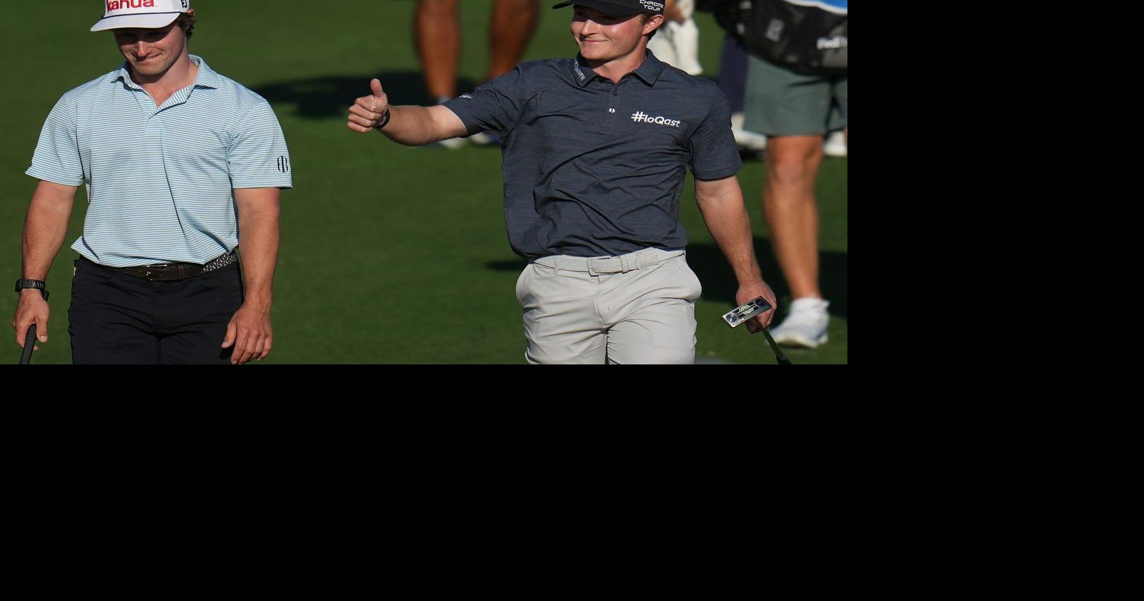 Teenager Blades Brown narrowly misses a 59. He's tied for American ...