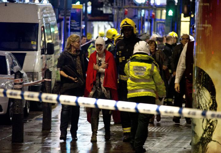 More than 75 injured, 7 seriously, in London theatre collapse
