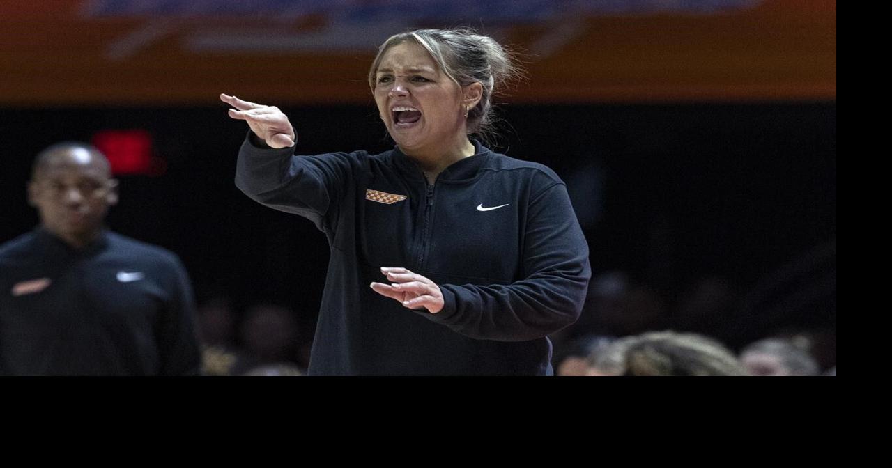 Lady Vols coach Kim Caldwell returns 1 week after giving birth to son