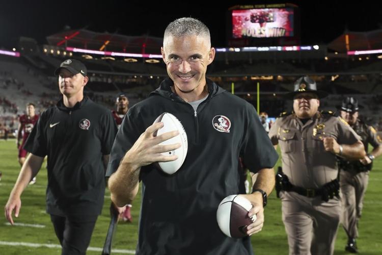 No. 3 Florida State is guest for Boston College's Red Bandanna Game in ACC opener