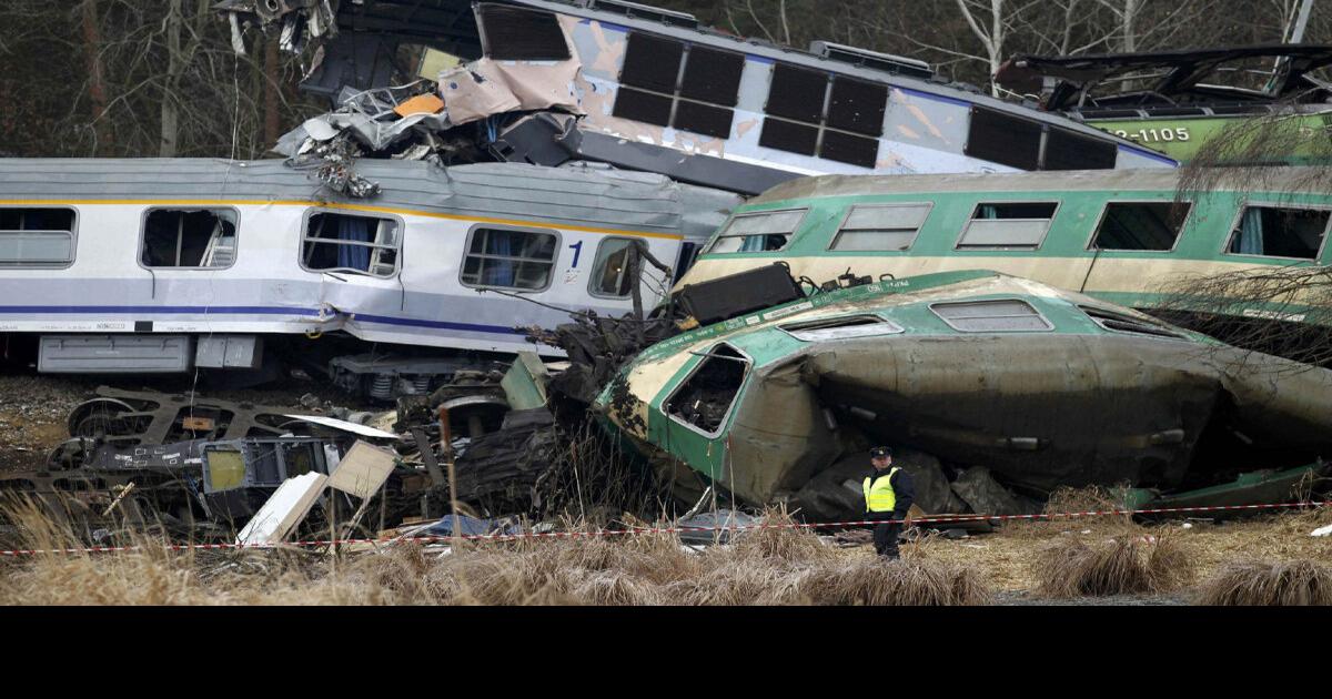 16 dead, 58 injured as two passenger trains collide head-on in Poland