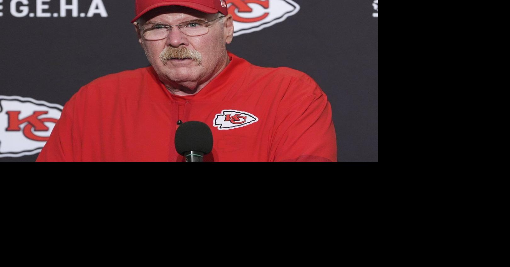 Bullet was fired into Chiefs coach Andy Reid's office in May 2024 while ...