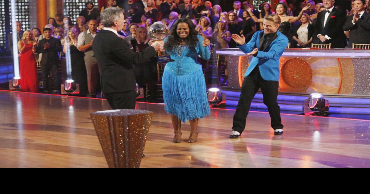 Dancing With the Stars awards mirror ball trophy