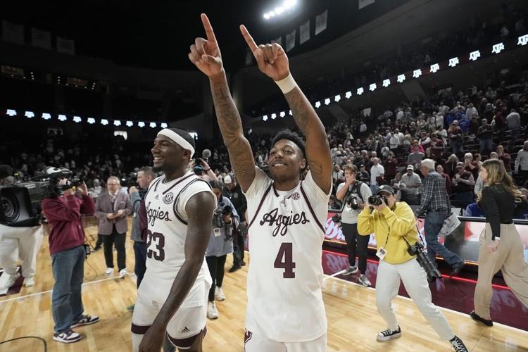 Wade Taylor IV scores 31 to lead Texas A&M to OT win over No. 6 ...