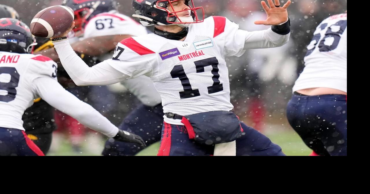 Alouettes re-sign veteran quarterback Harris, extend defensive lineman ...