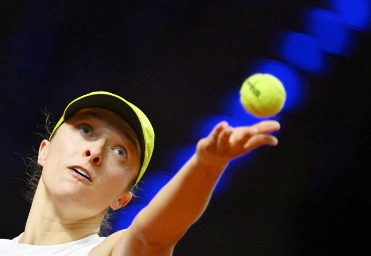 Ostapenko beats Swiatek again and reaches Stuttgart semifinals with ...