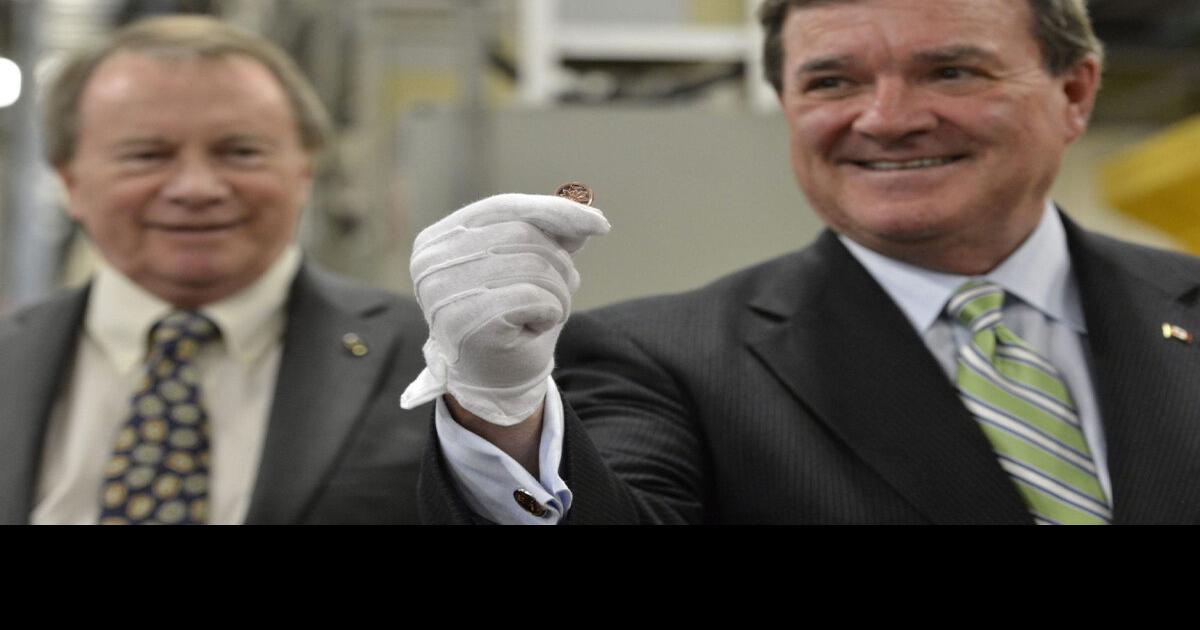 Last penny comes off the line in Winnipeg