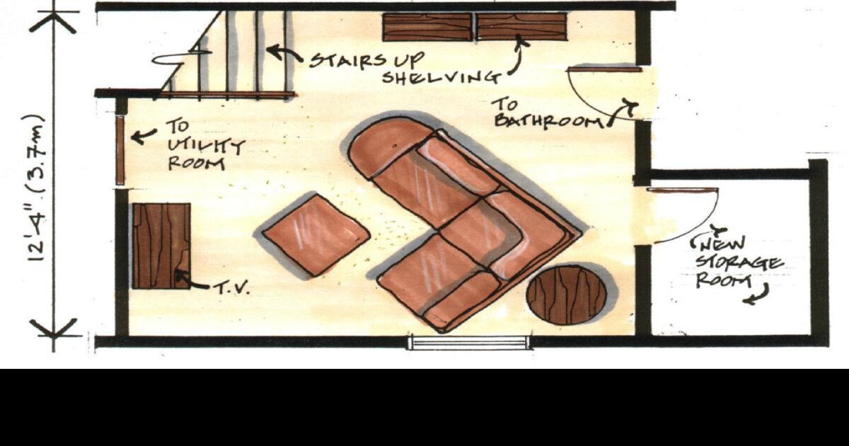 Ferguson: Modular furniture resolves tiny basement dilemma
