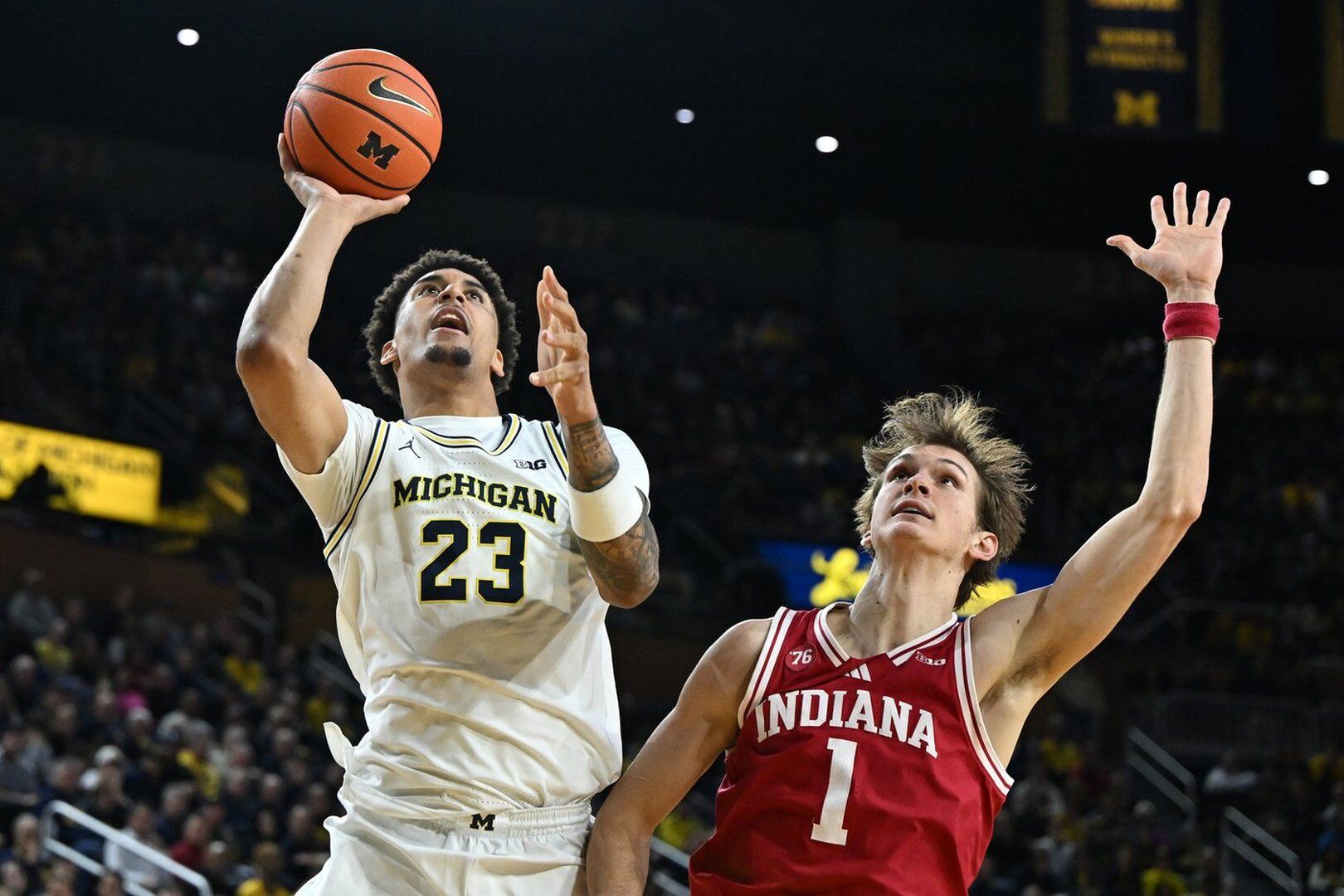 Elliot Cadeau shines as Michigan defeats Indiana 86-72