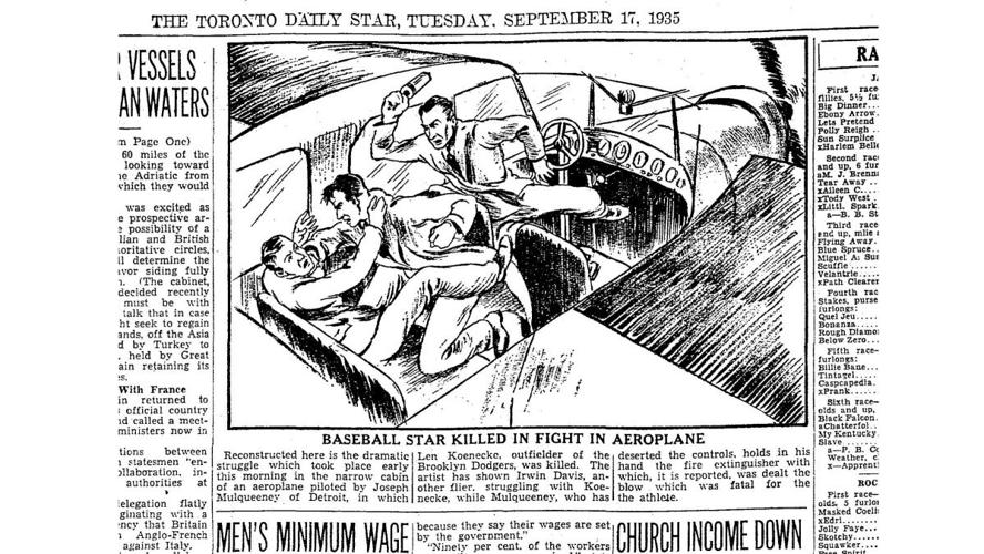 The bizarre tale of a baseball star beaten to death in the sky over ...