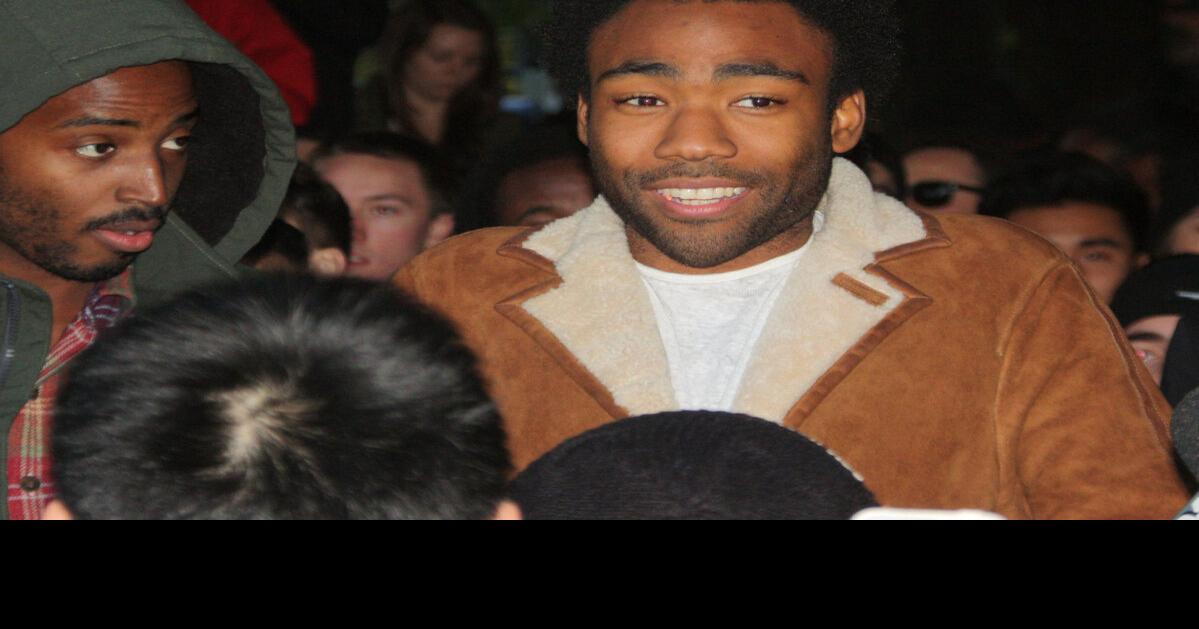 Donald Glover, as rapper Childish Gambino, plays his new album at ...