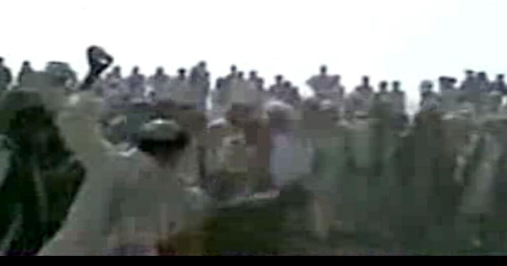 Video captures stoning of couple convicted of adultery