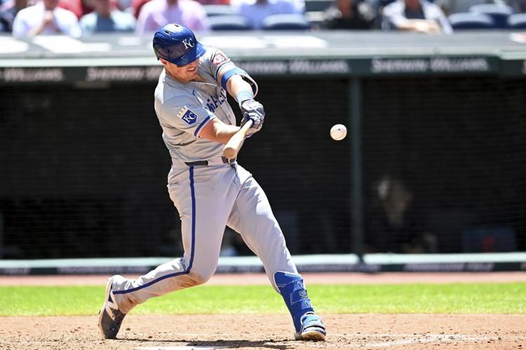 Kyle Isbel's RBI single in the 8th lifts the Royals past the Guardians 4-3