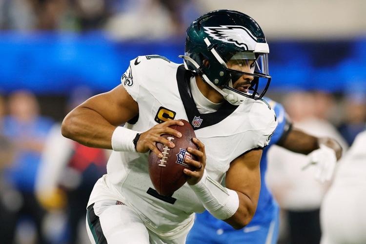 Jalen Hurts' turnovers doom Eagles in 3rd straight loss, raising championship concerns in Philly