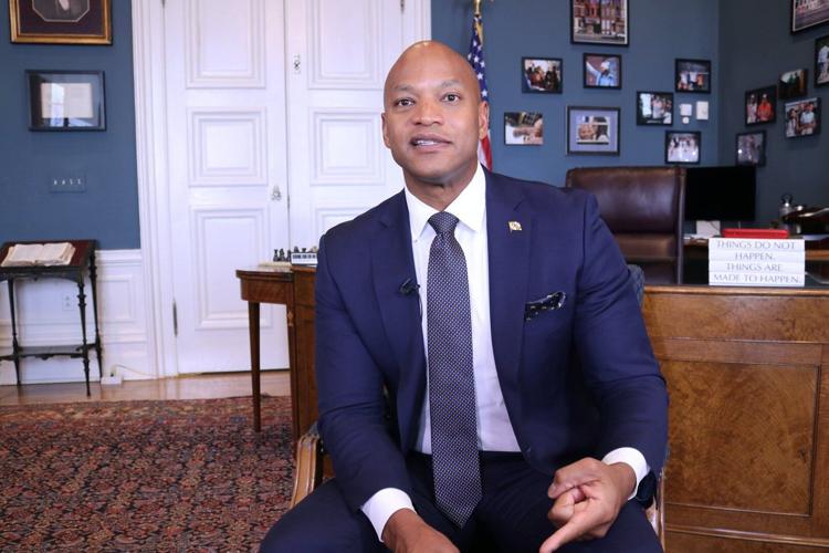 Maryland Democratic Gov. Wes Moore pushes the case for redrawing the ...