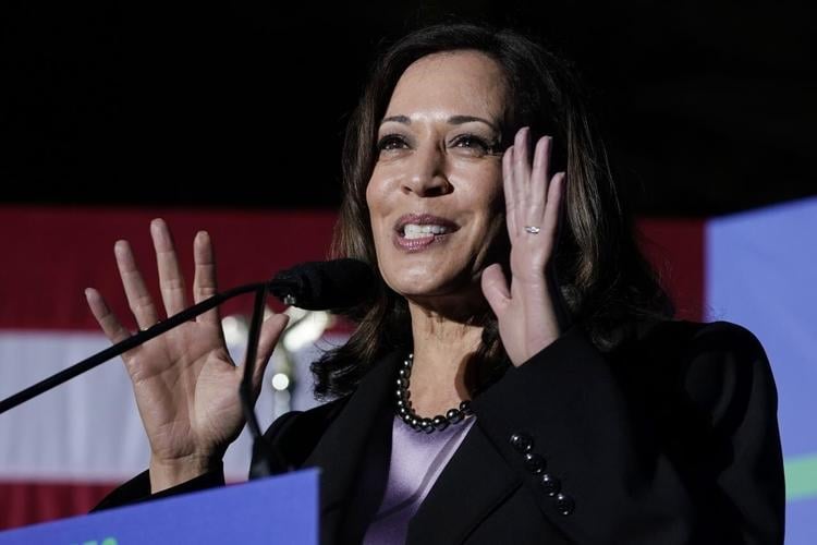 Harris campaigns in Virginia, calls governor’s race ‘tight’