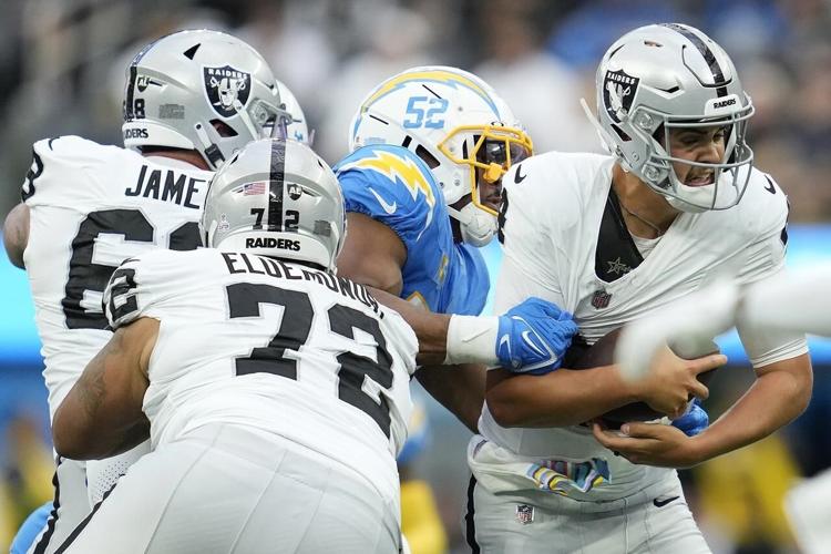 Khalil Mack sets the Chargers' sack record with 6 against the Raiders ...