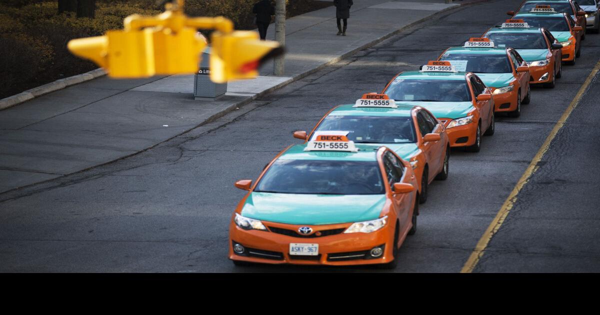 Beck Taxi protests fee increase for taxi drivers