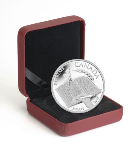Silver collector coin honours literary icon Alice Munro’s Nobel Prize win
