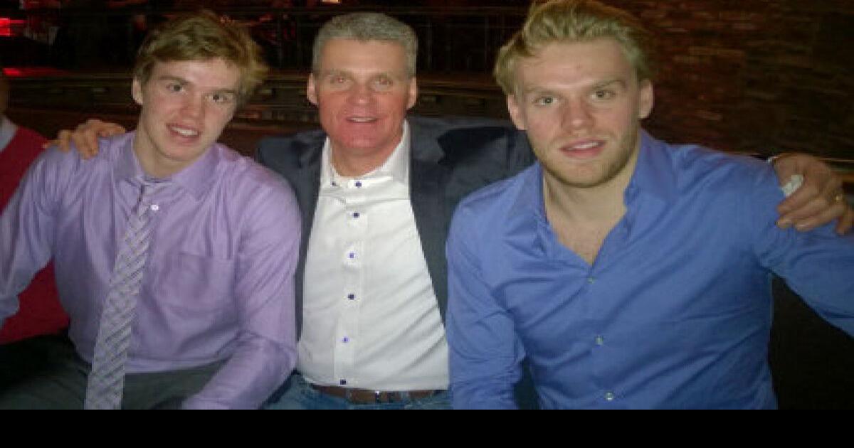 Brian McDavid proud of son Connor, both on and off the ice