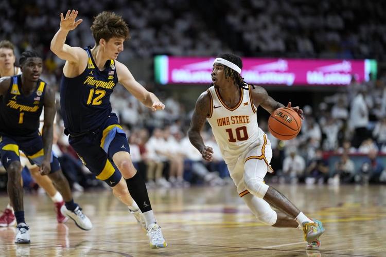 Keshon Gilbert scores 24 points to lead No. 6 Iowa State past No. 5 ...