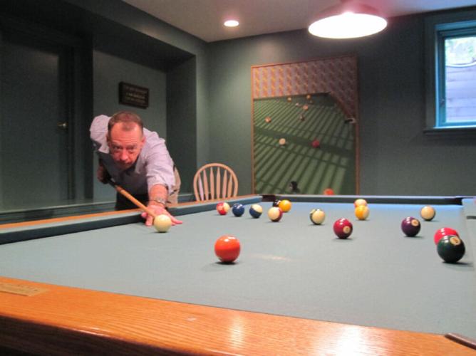 Rod Beattie enjoys his cozy Stratford home