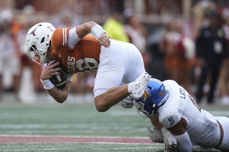 Arch Manning throws 4 TD passes as No. 7 Texas rolls past San Jose ...