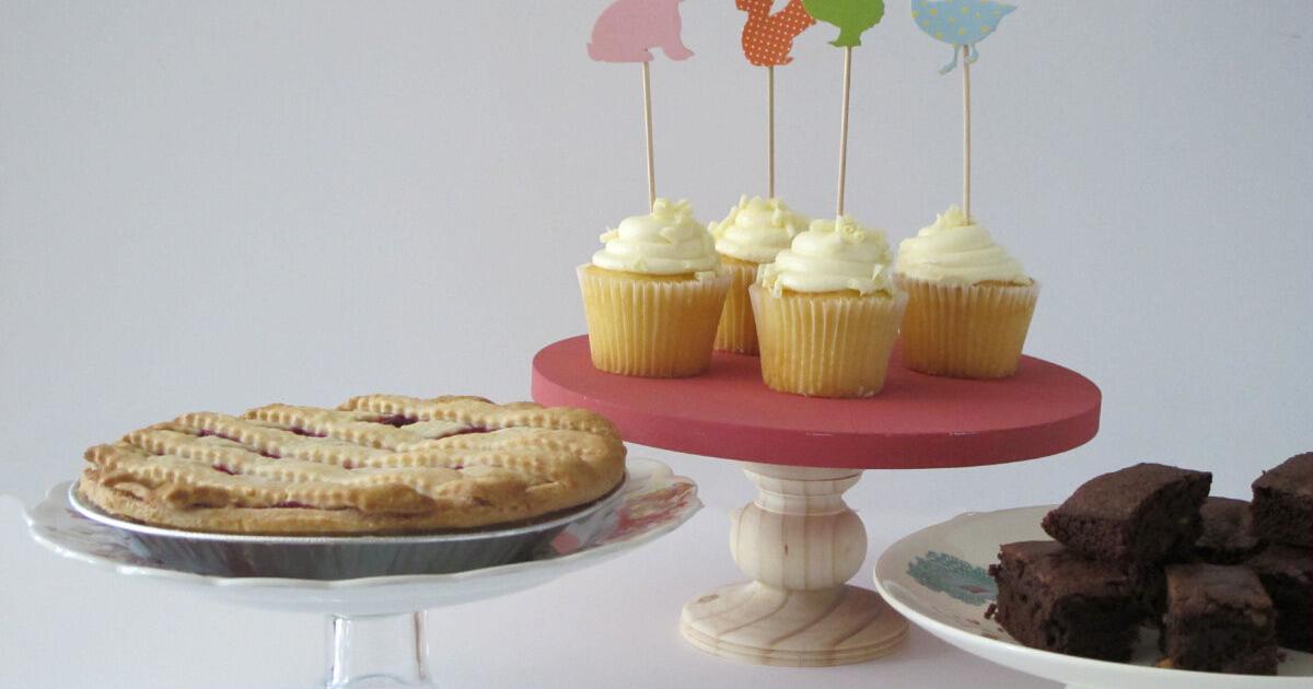 Try it or buy it: Make your own cake stand to impress at your next party