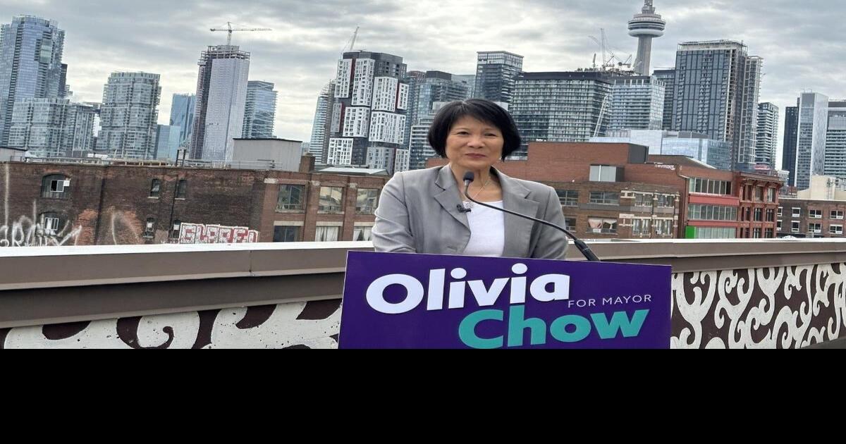 Olivia Chow enters Toronto mayor’s race
