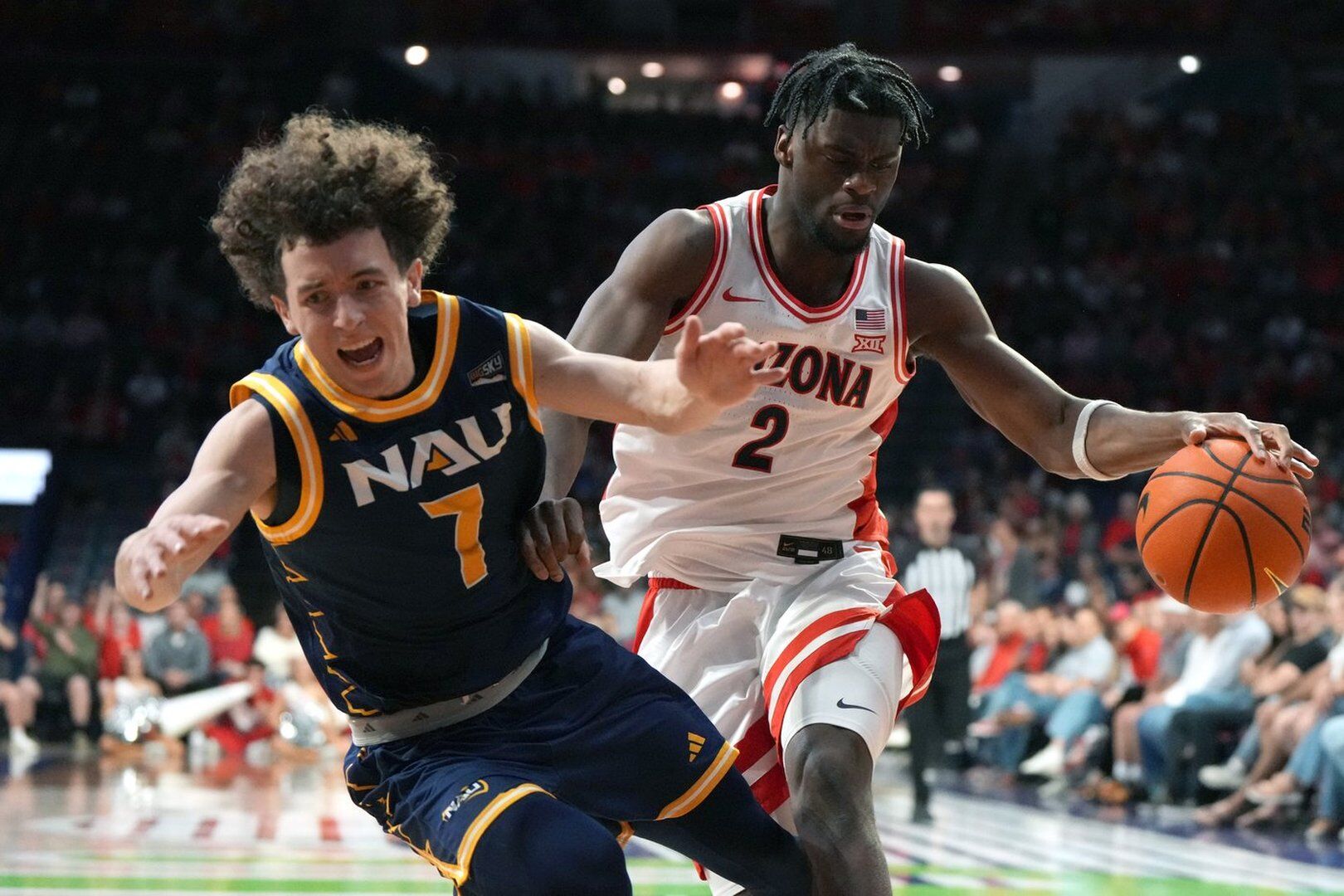 Dwayne Aristode hits six 3-pointers as No. 5 Arizona rolls to 84-49 win ...