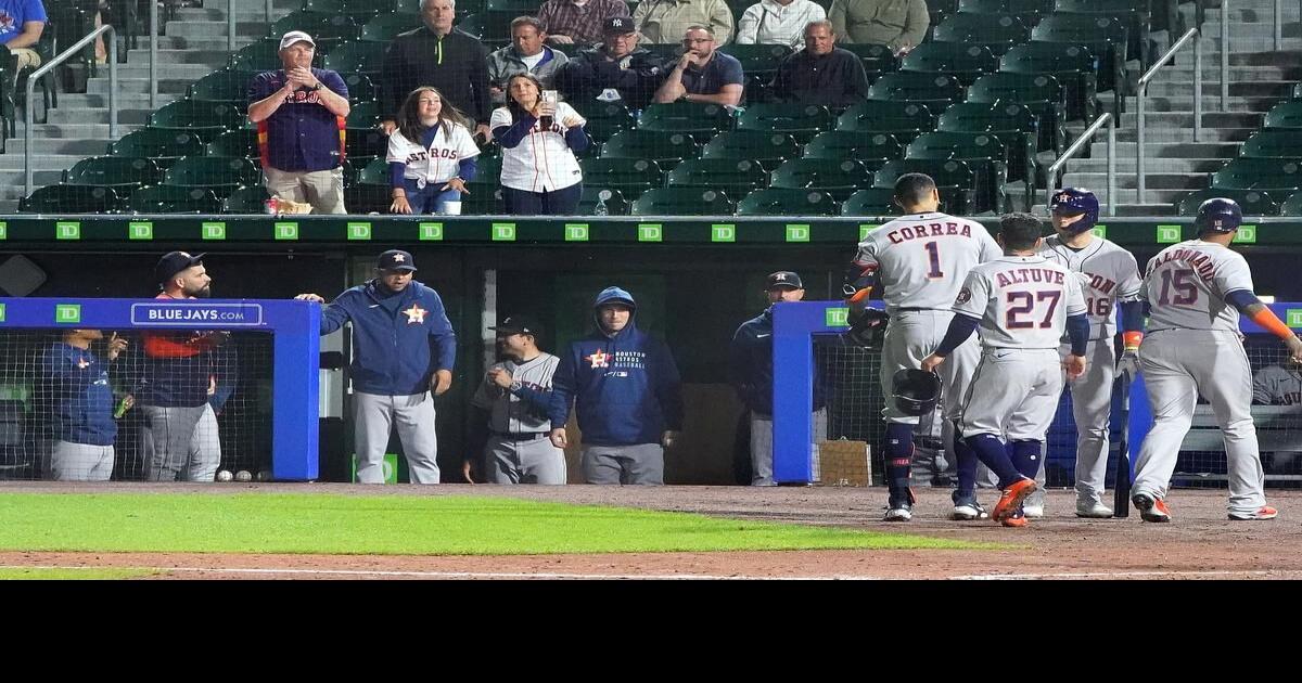 Blue Jays takeaways: Buffalo boo birds chirp Astros on miserable night ...