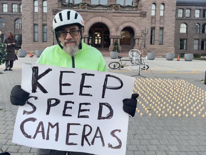 Queen’s Park vigil honours traffic violence victims