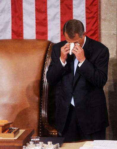 john boehner crying