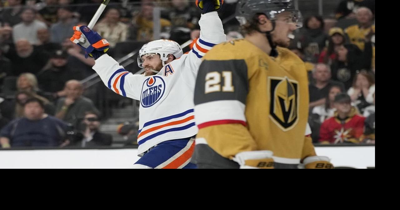 Draisaitl, McDavid lead Oilers in 5-1 win over Knights to even playoff ...