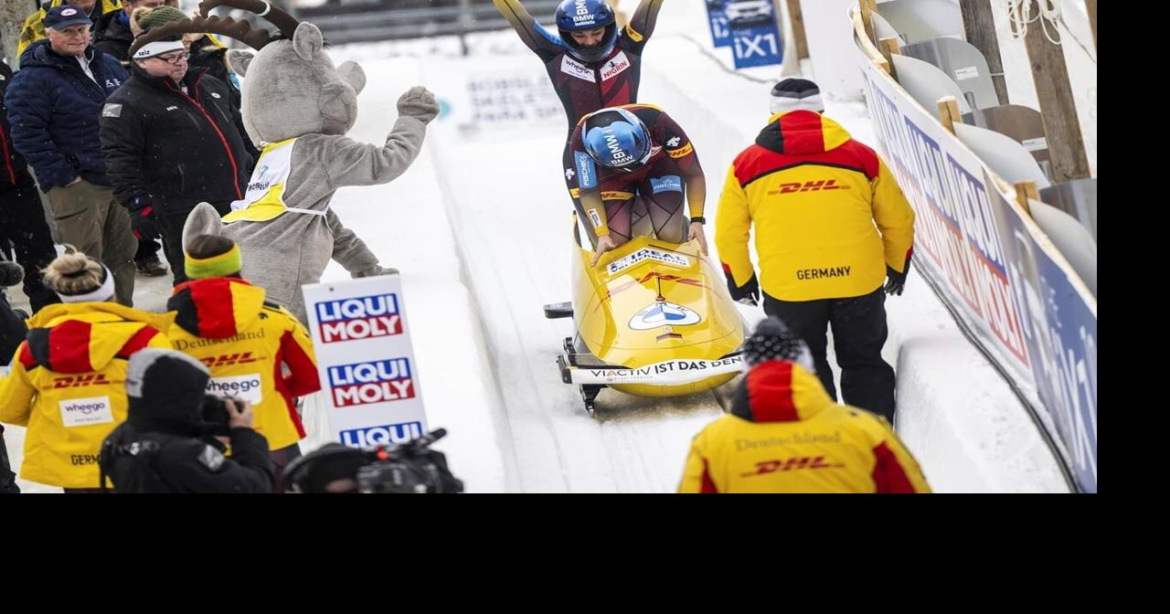 German women first, second in bobsled world championship